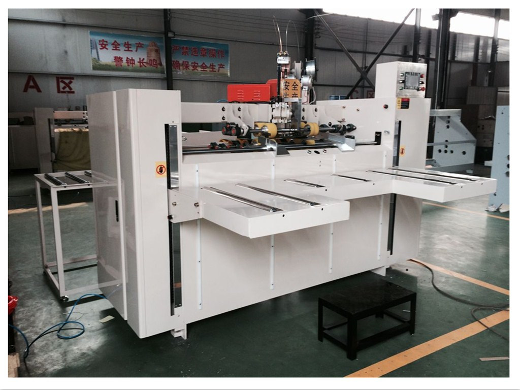 QS Duble Servo High Speed Half Automatic Carton Stapler